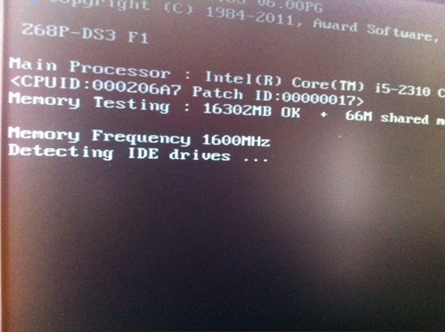 Detecting IDE drives... - cabral.ro